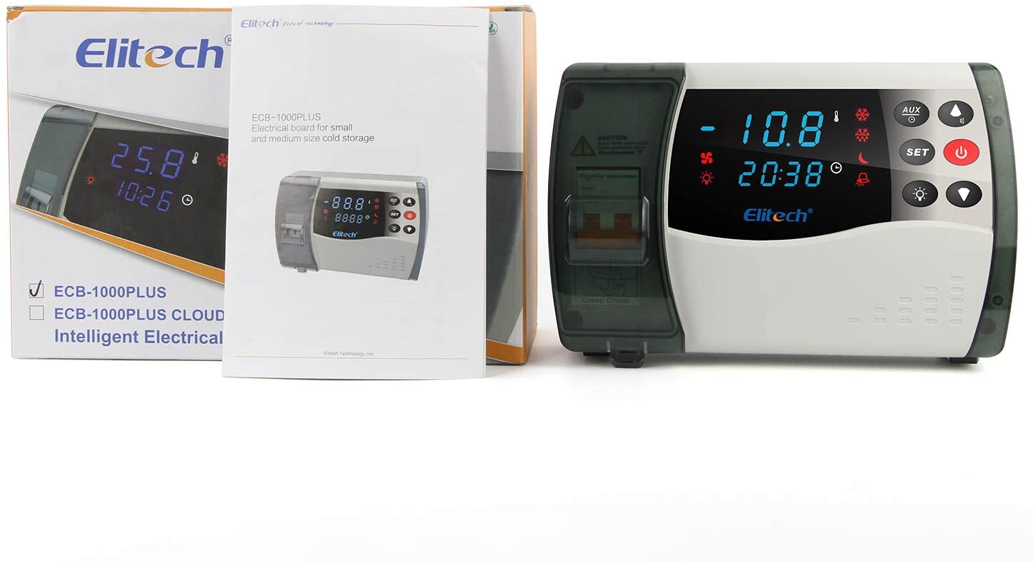 [พรีวิว] เครื่องวัดและควบคุมอุณหภูมิ Elitech ECB-1000 Plus | Elitech